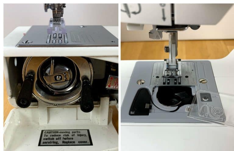 How to Insert a Bobbin in Your Sewing Machine - The Ruffled Purse®