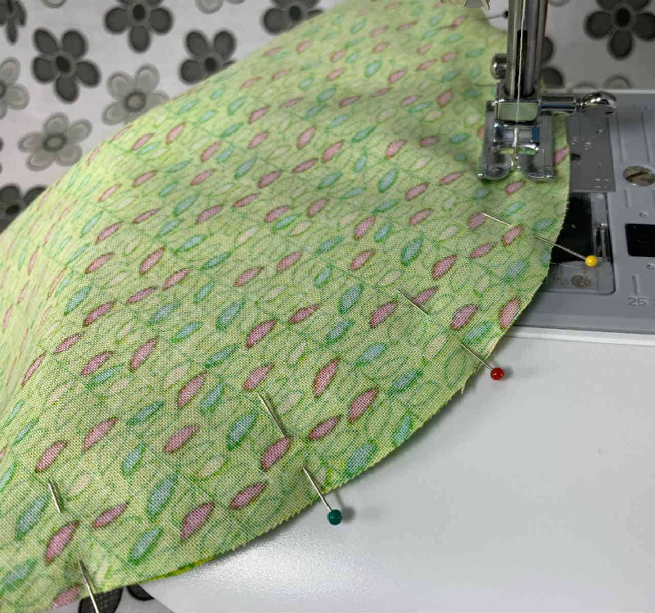 Pinning Fabric for Sewing - The Ruffled Purse®