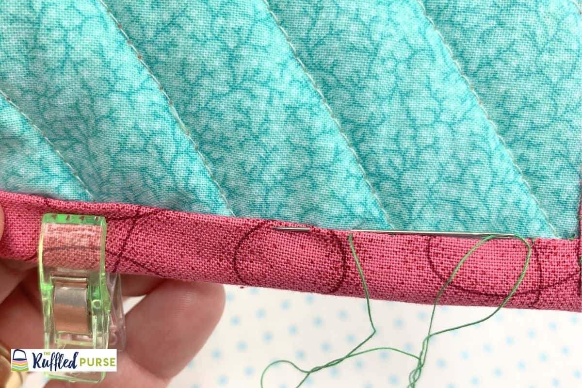 How to Sew the Blind Stitch by Hand - The Ruffled Purse®