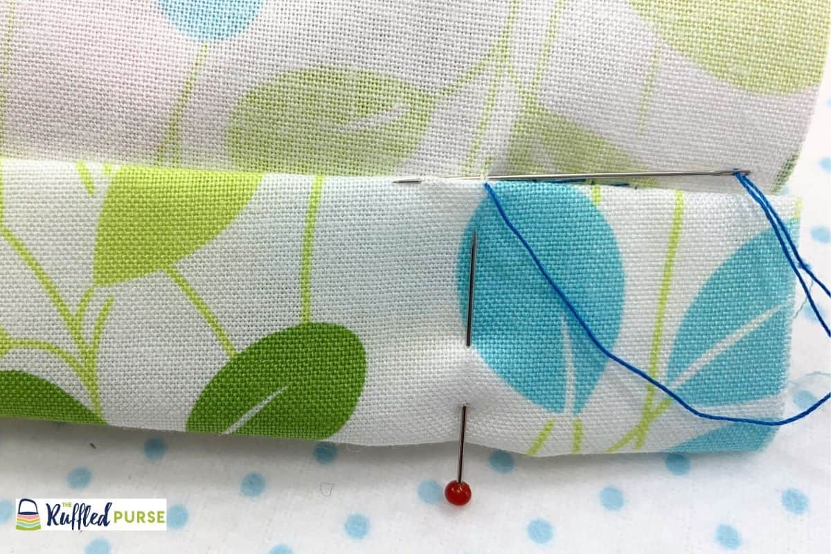 How to Sew the Blind Stitch by Hand - The Ruffled Purse®