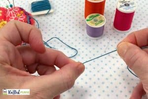 3 Ways to Tie a Knot in Thread - The Ruffled Purse®