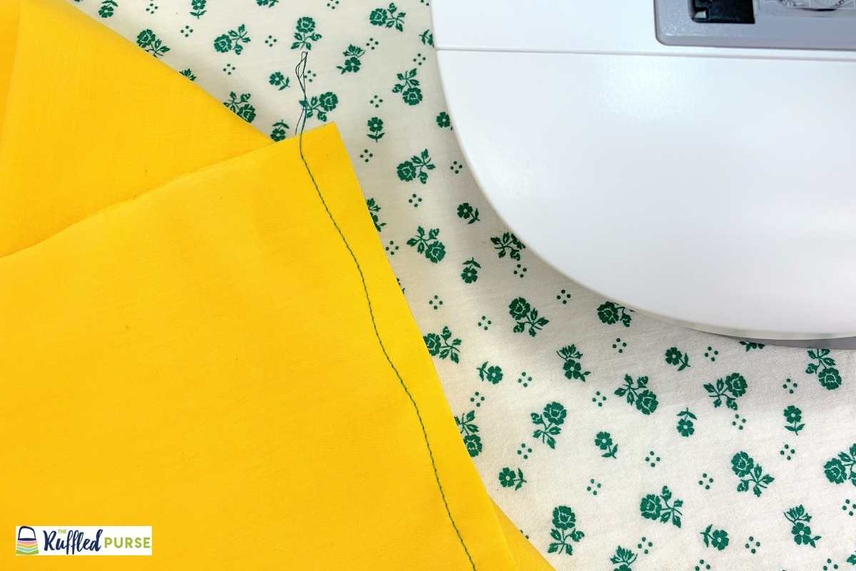 How to Sew Straight Seams - The Ruffled Purse®