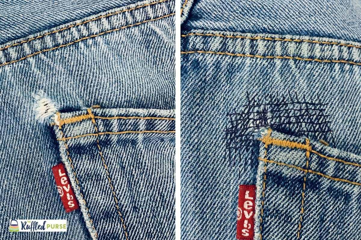 How to Backstitch by Hand - The Ruffled Purse®