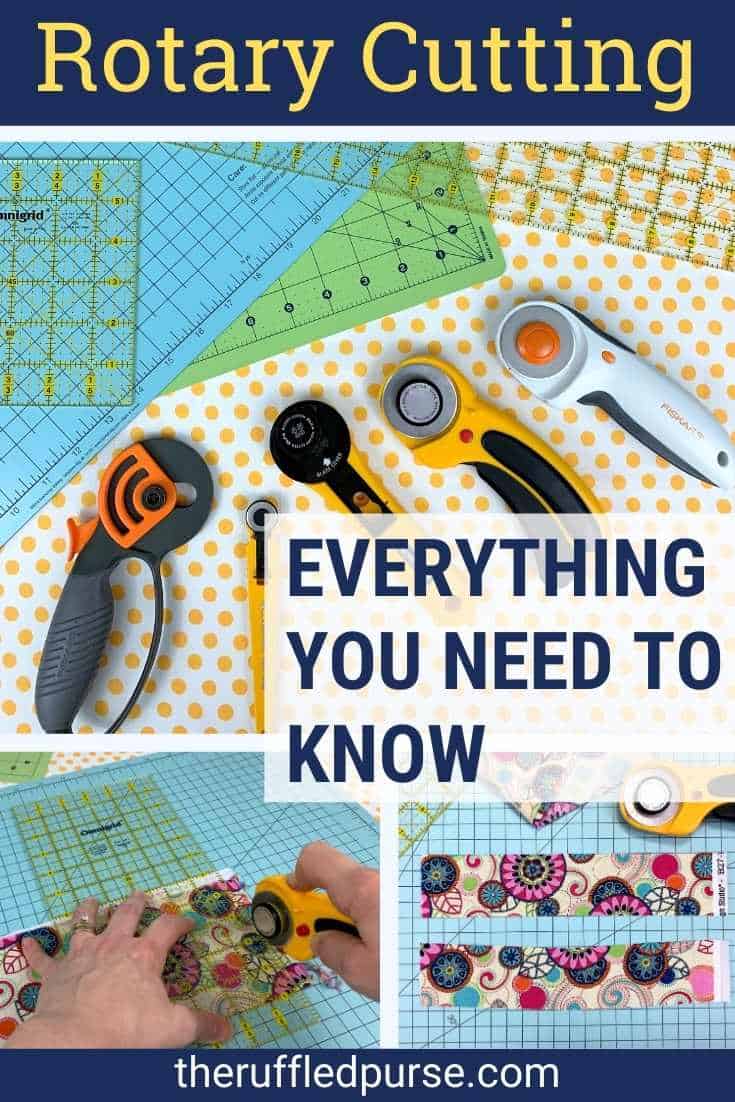 How to Use a Rotary Cutter - The Ruffled Purse®