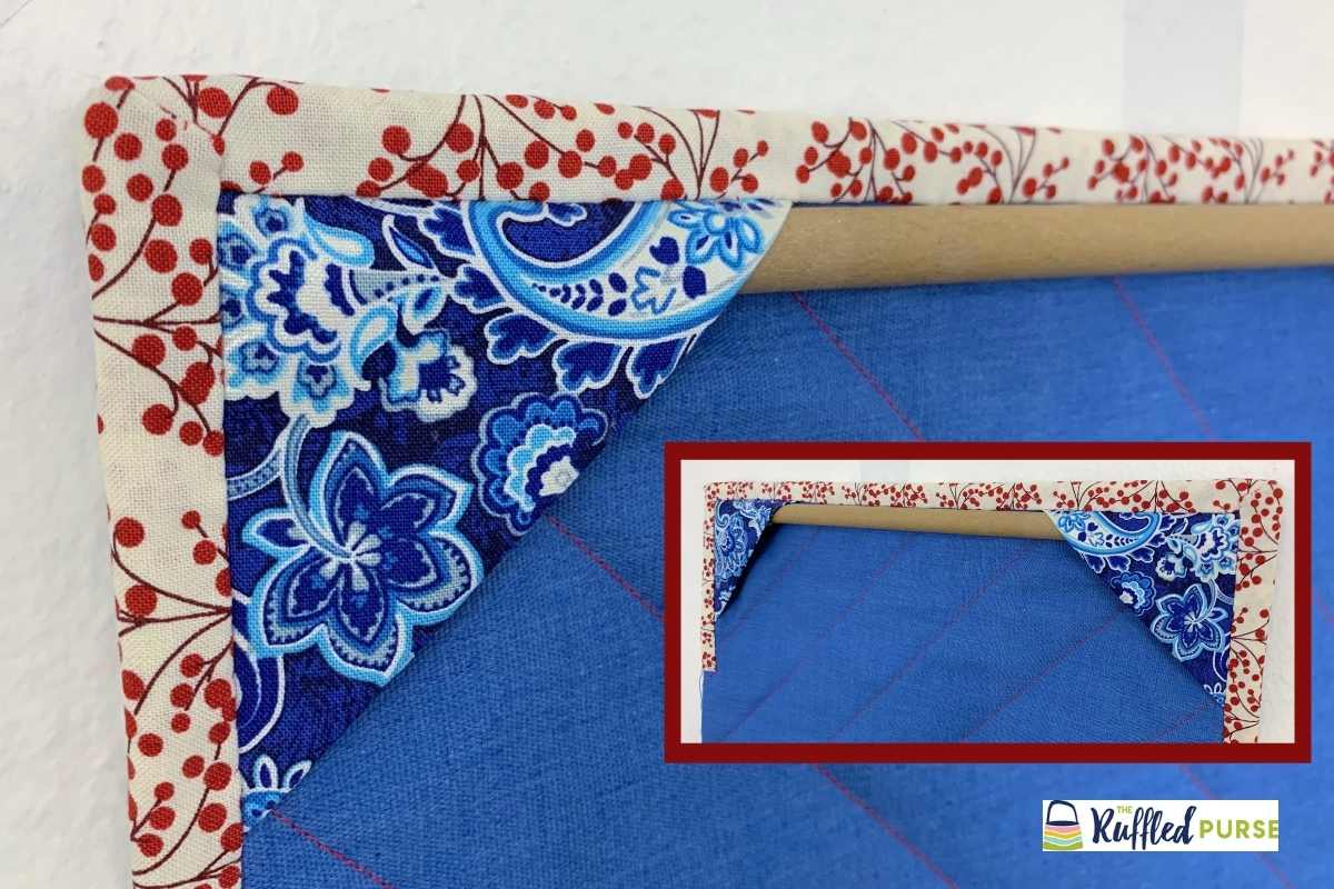 Hang Quilts with Triangles - The Ruffled Purse®