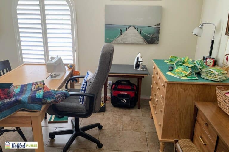 Creating a Sewing Space - Organizing Sewing Supplies by Zones - The ...